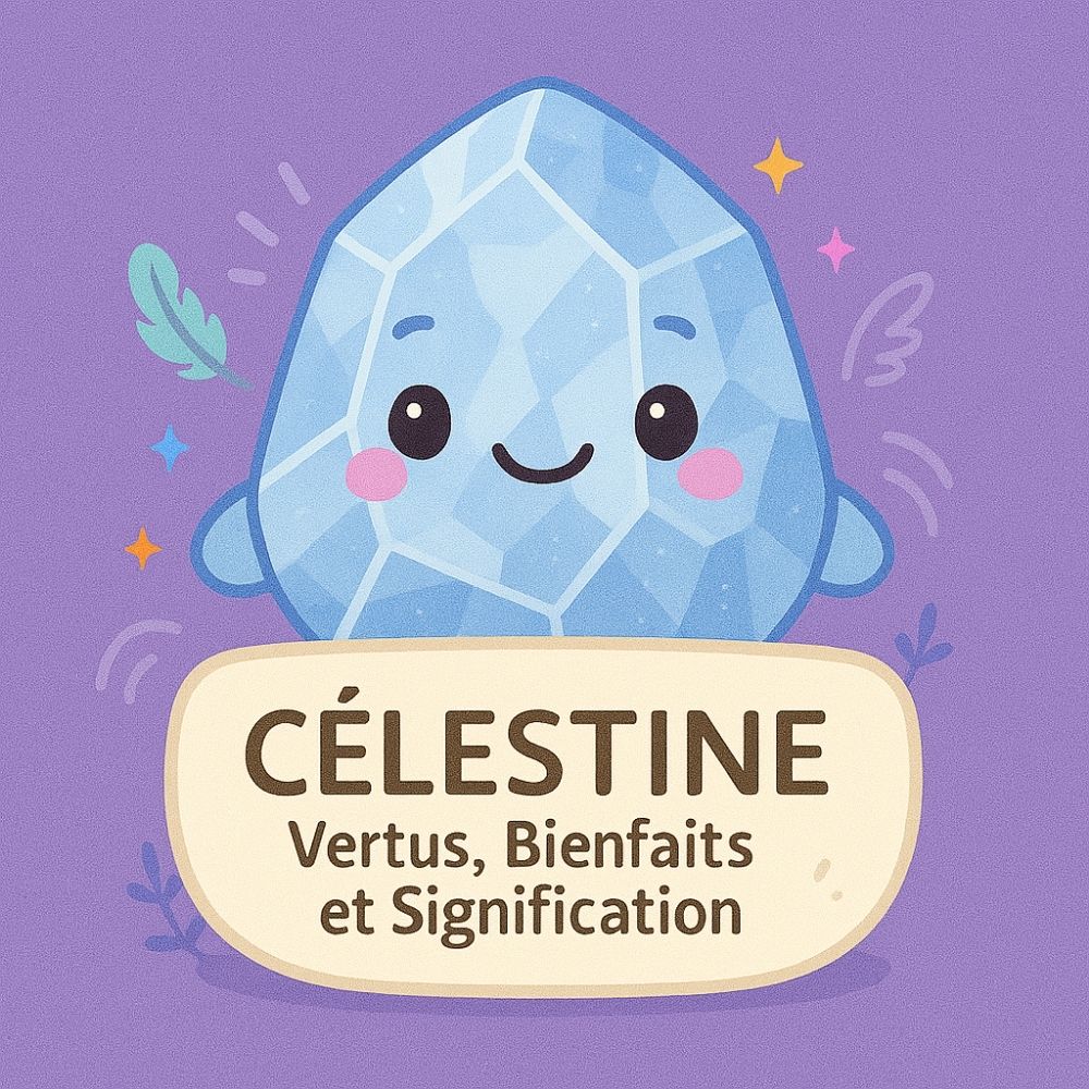 Pierre Célestine | Vertus & Signification | Lithothérapie Stéphanie